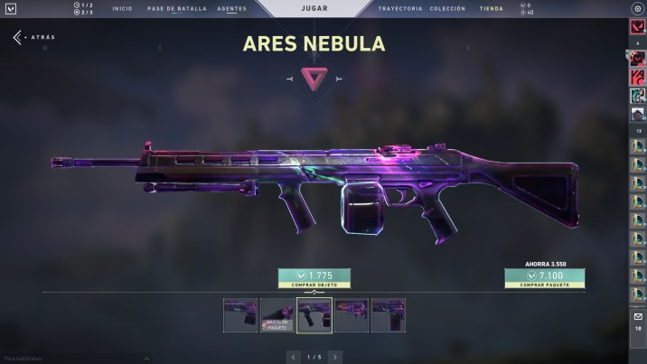 VALORANT: Así son las nuevas skins, colección Nebula - Millenium
