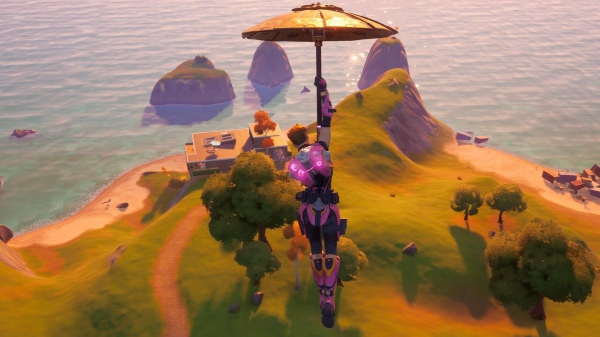 Fortnite: Coloca una cámara cerca de la mansión junto a la playa ...
