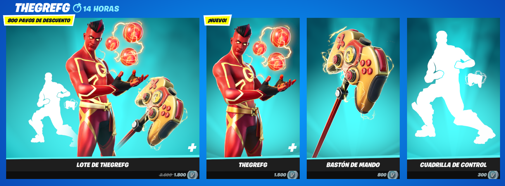 Fortnite: ¡La skin y cosméticos de TheGrefg disponibles en la tienda ...