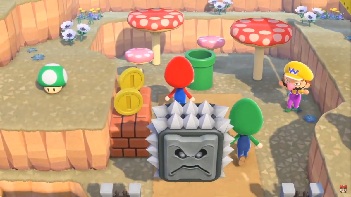 Animal Crossing New Horizons: Los muebles de Mario son oficiales ...