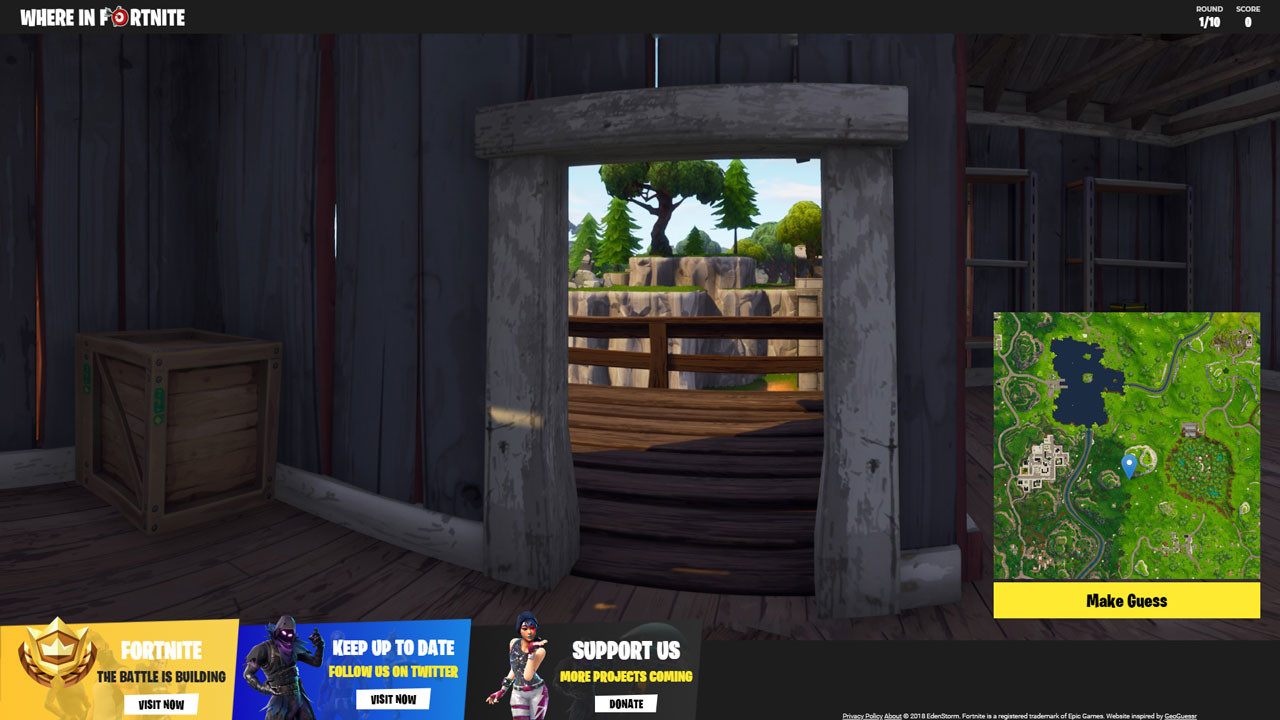 Where in Fortnite: Geoguessr llega al Battle Royale de Epic Games ...