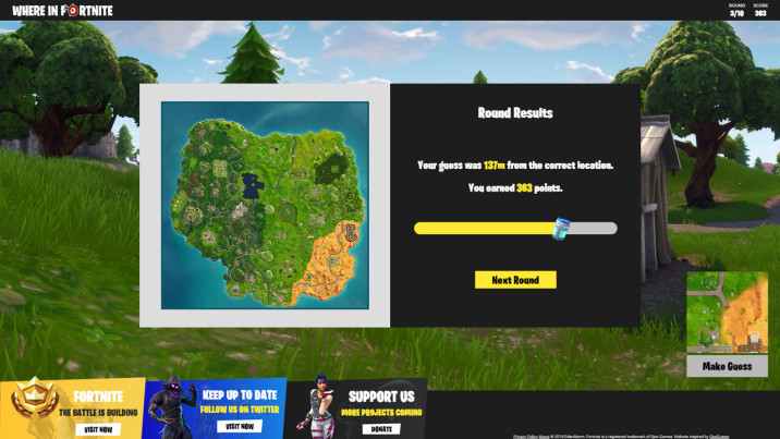 Where in Fortnite: Geoguessr llega al Battle Royale de Epic Games ...