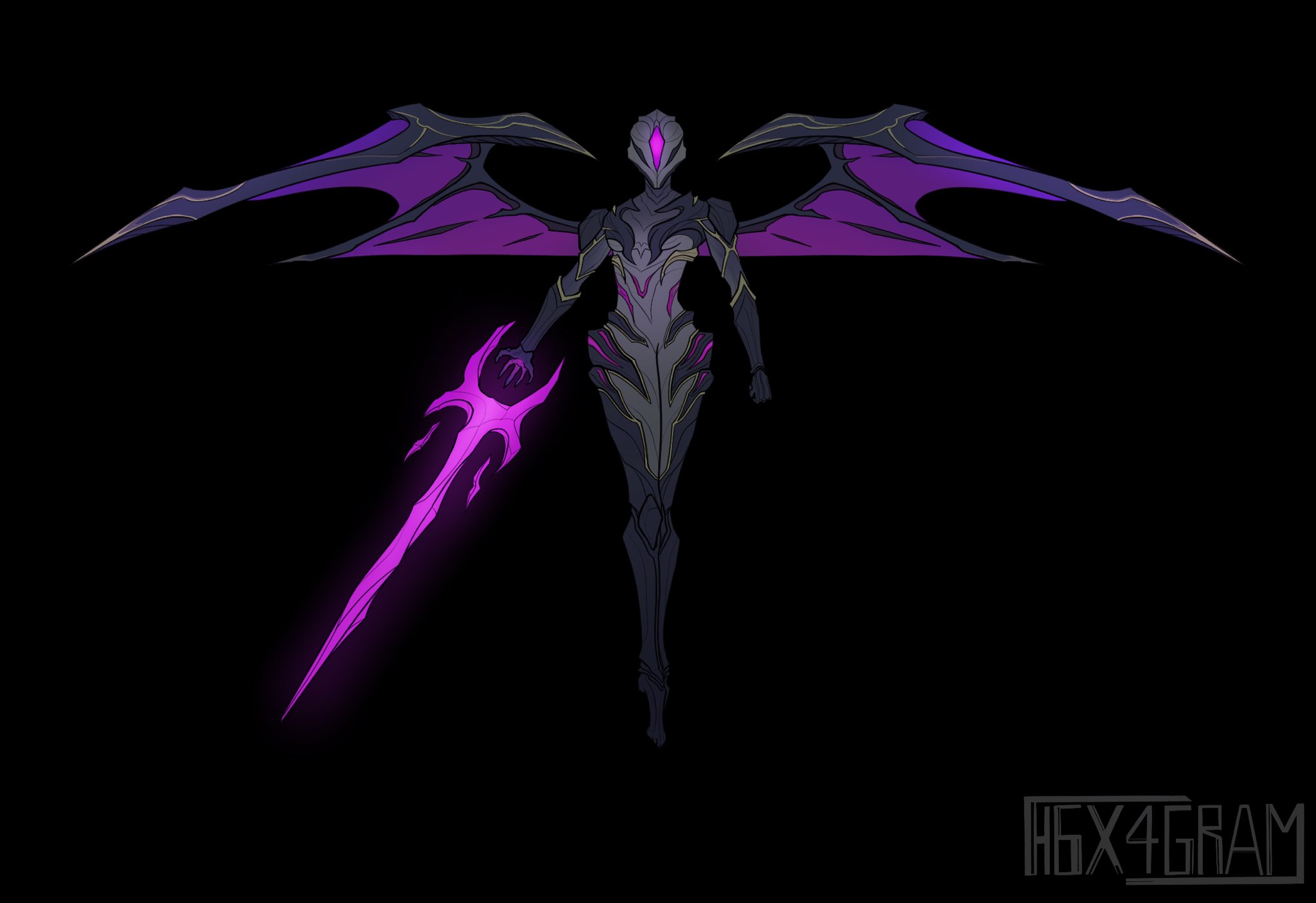 LoL: Un artista convierte a Kayle en una criatura del vacío para dar la ...