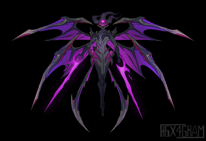 LoL: Un artista convierte a Kayle en una criatura del vacío para dar la ...