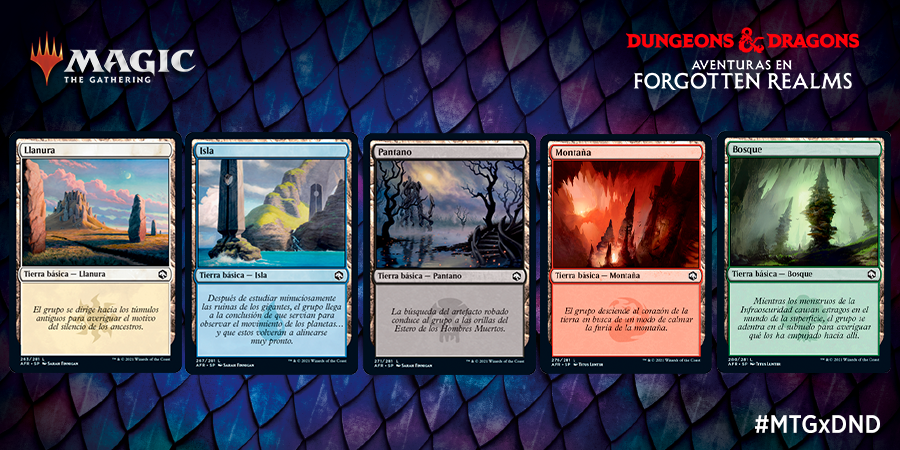 Magic: The Gathering - Todos los tipos de cartas del juego: Tierras ...