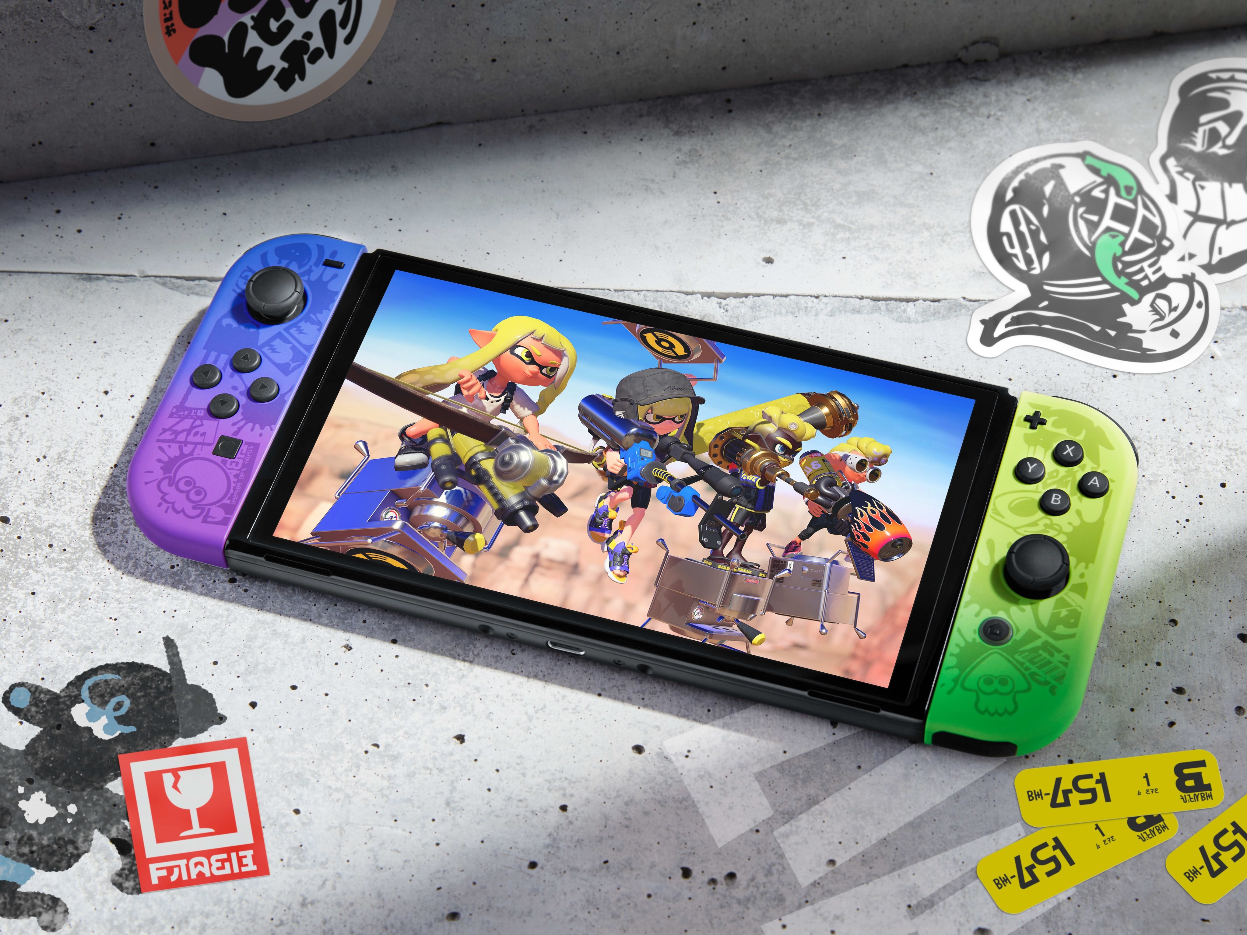 Así Es La Nintendo Switch Edición Especial De Splatoon 3 Fecha Y Todos