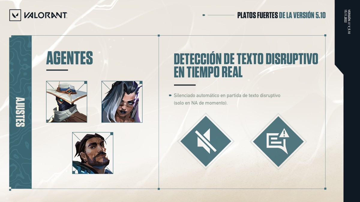 Valorant - Parche 5.10: Ajustes a Fade, Cypher y Harbor, y nuevas ...