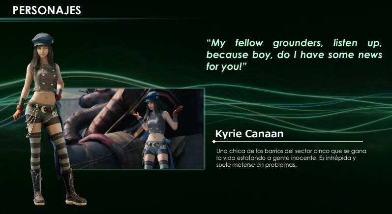 Final Fantasy VII: Kyrie Canaan, el personaje que aún no conoces del ...