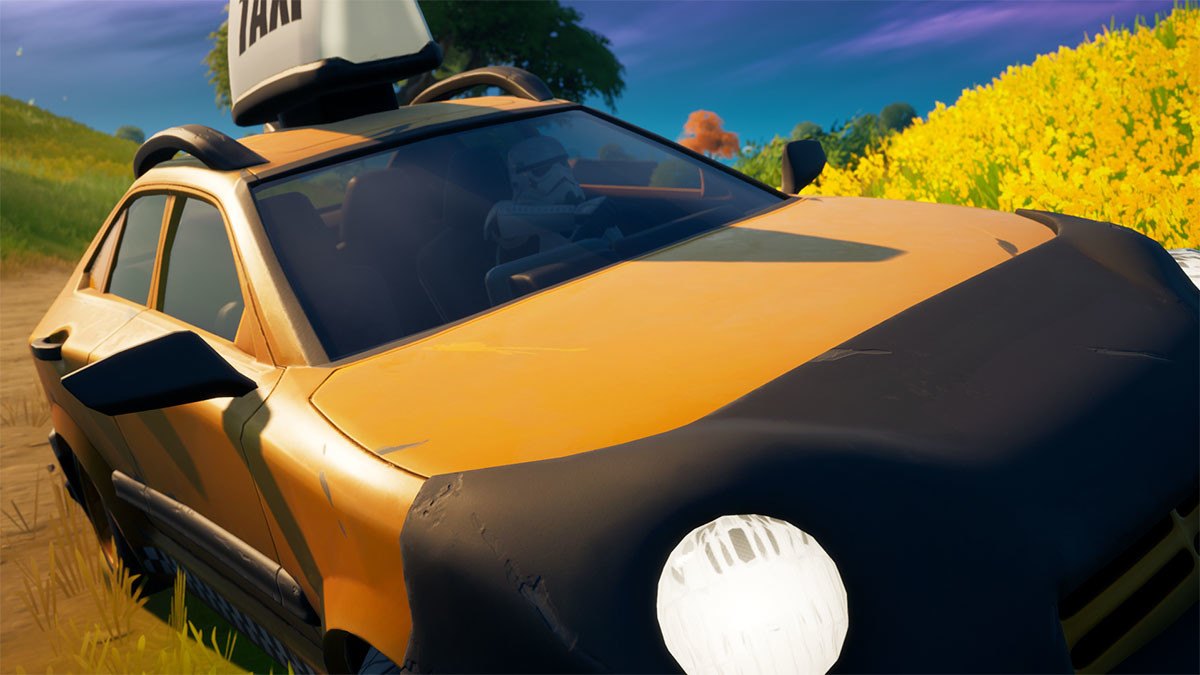 Fortnite: Conduce a través de círculos llameantes, desafío de Semana 2 ...
