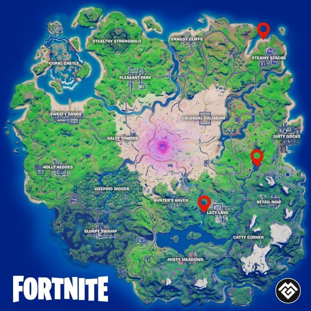 Fortnite: Explota zonas de pesca en Albercas Adormecidas, Lago Canoa y ...