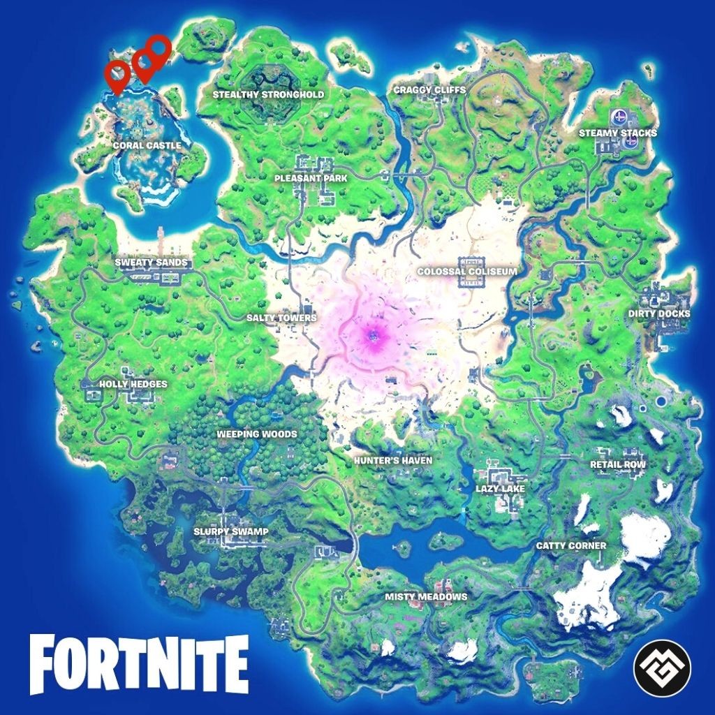 Fortnite: Inflige daño a un tiburón de botín, dónde encontrar tiburones ...