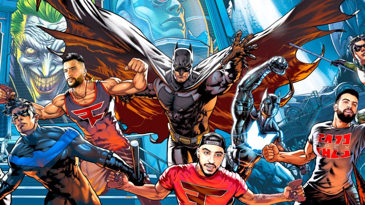 El equipo de esports FaZe Clan se une a Batman participando en un cómic ...