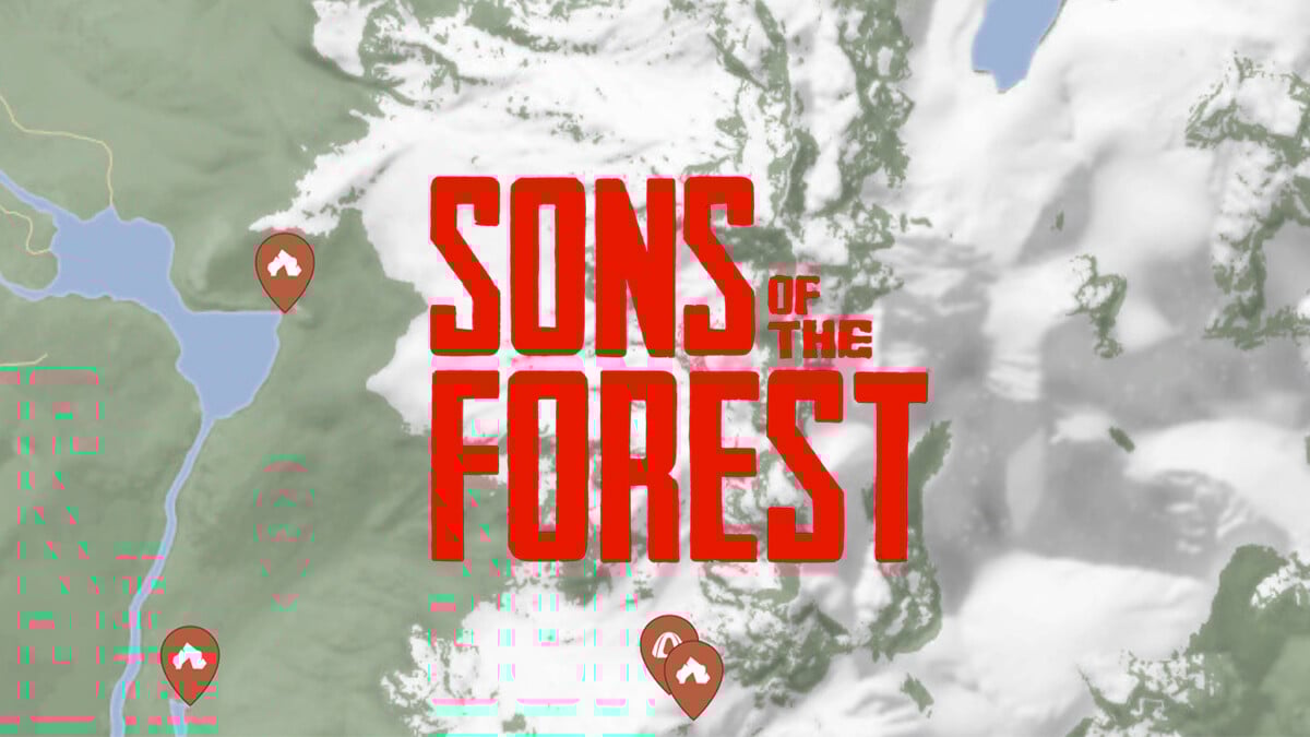 Mapa interactivo de Sons of the Forest: Recursos, herramientas ...