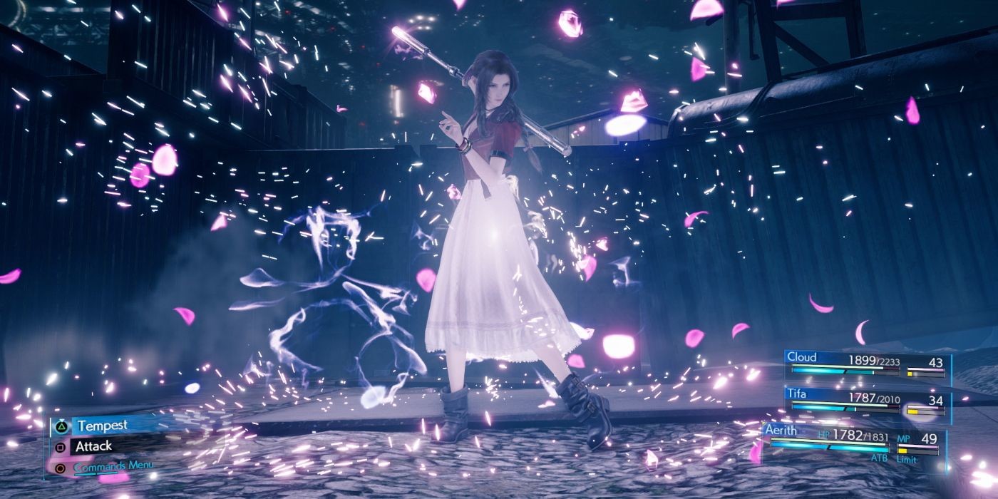 Guía de Final Fantasy VII Remake: Aeris Gainsborough, jugabilidad y ...