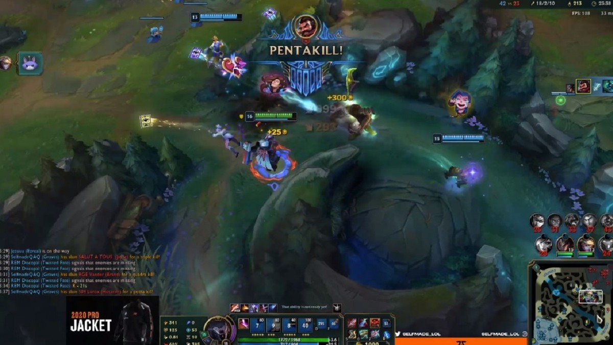 LoL: Selfmade se hace una pentakill abusando de un nuevo objeto de la ...