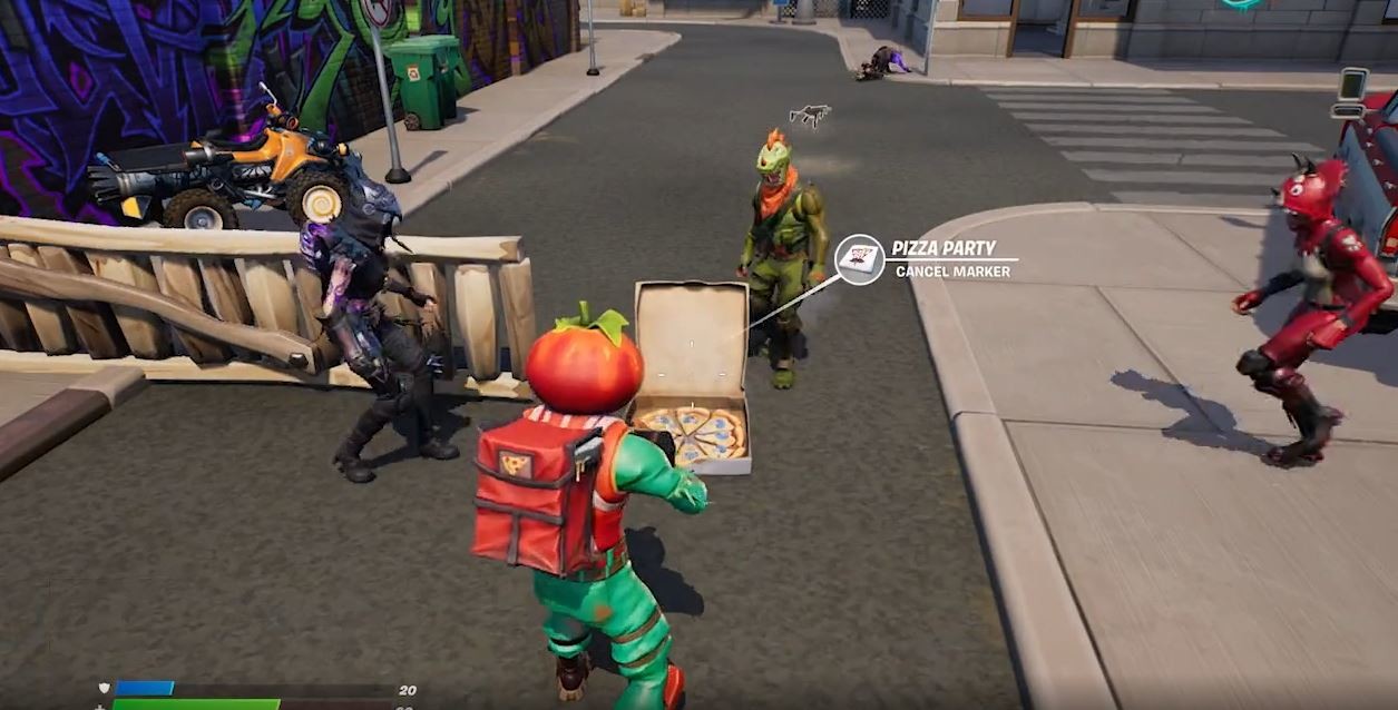 Fortnite: la fiesta de la pizza, todo sobre este nuevo objeto y sus ...