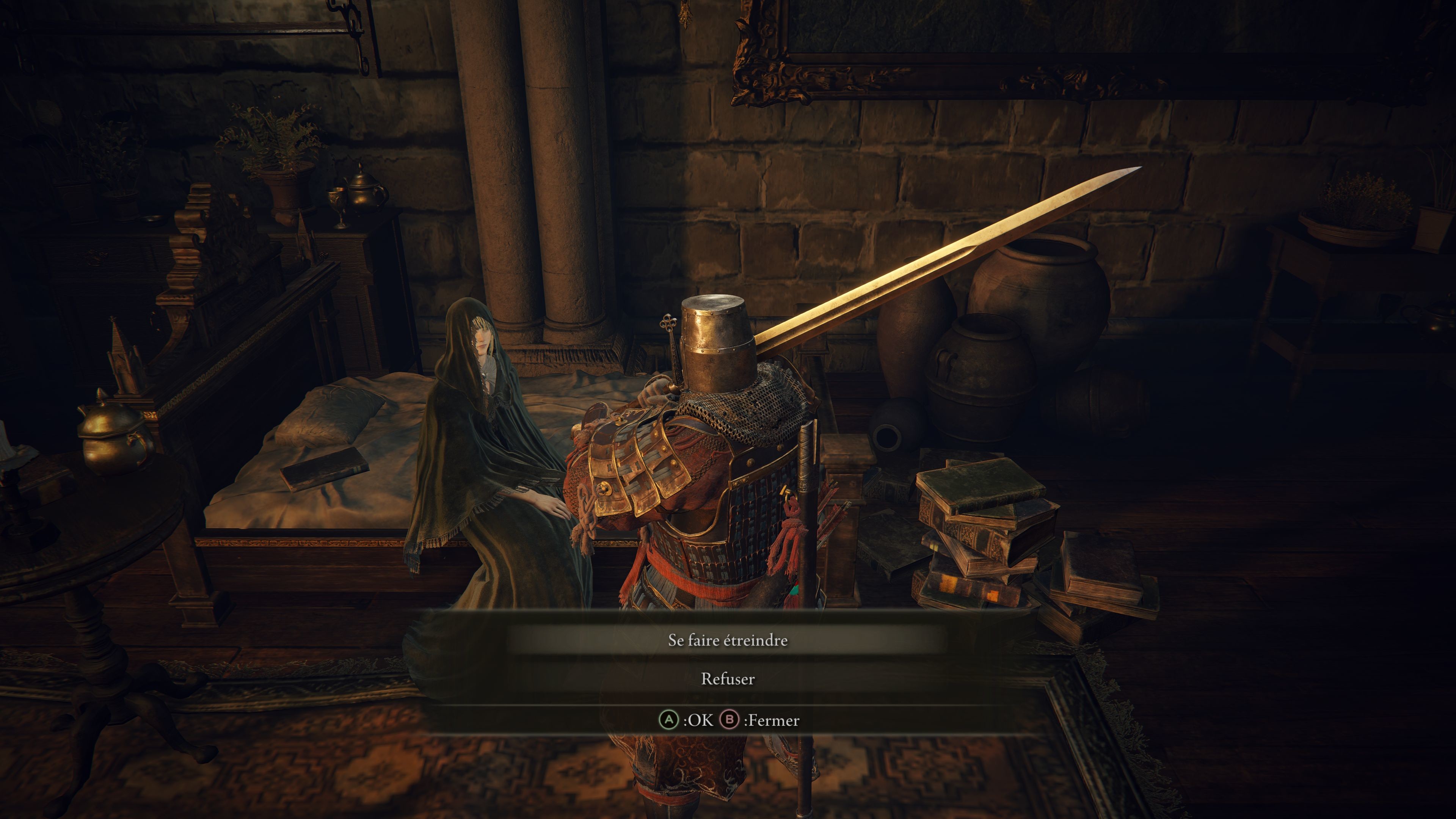 Elden Ring - Fia y la Bendición del Baldaquino: Recibe un abrazo y completa la misión - Millenium