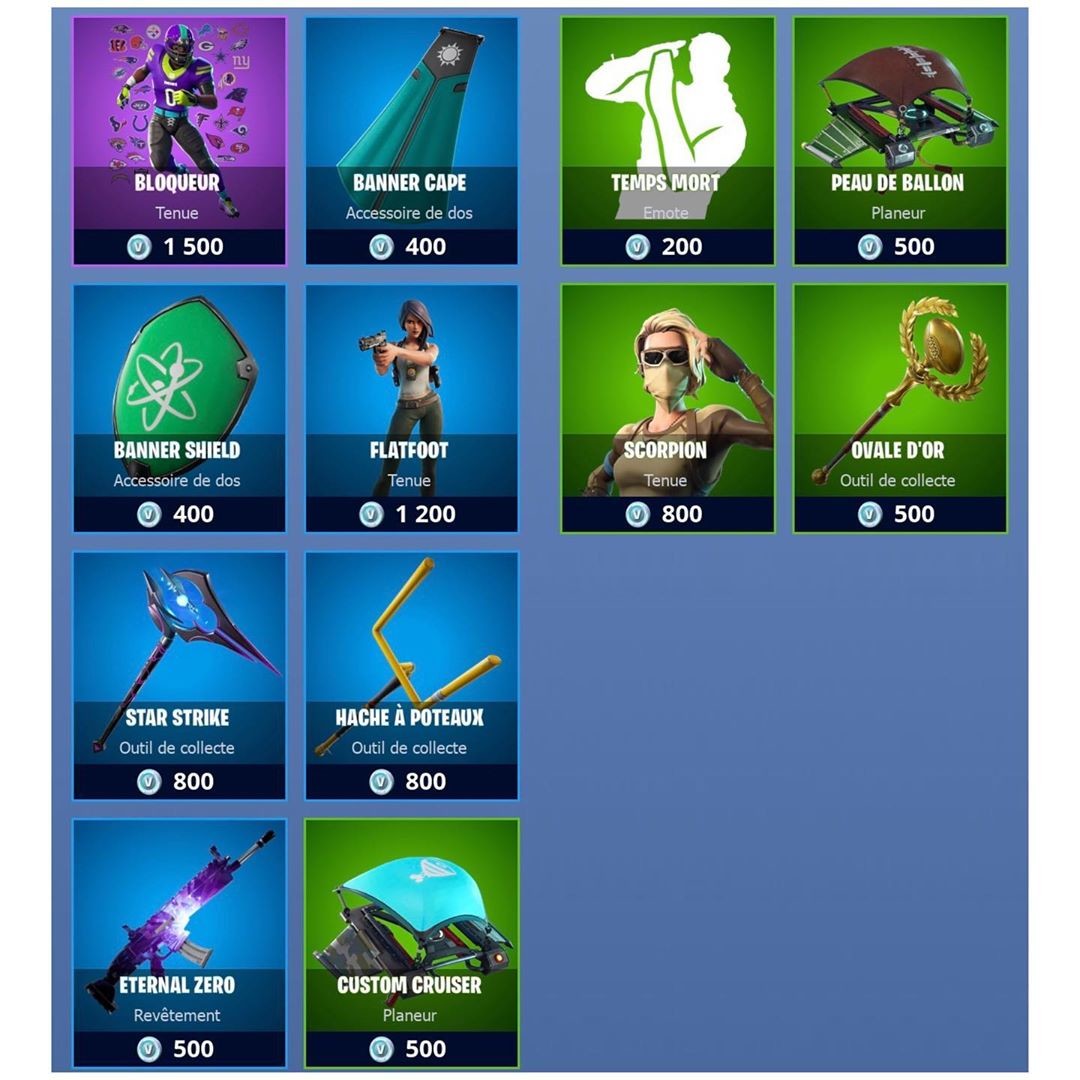 Fortnite: Tienda del 3 de febrero de 2020 - Millenium