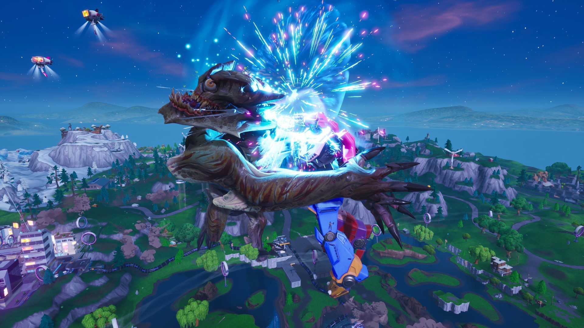 Fortnite: evento, robot y monstruos del final de la temporada 9 - Millenium