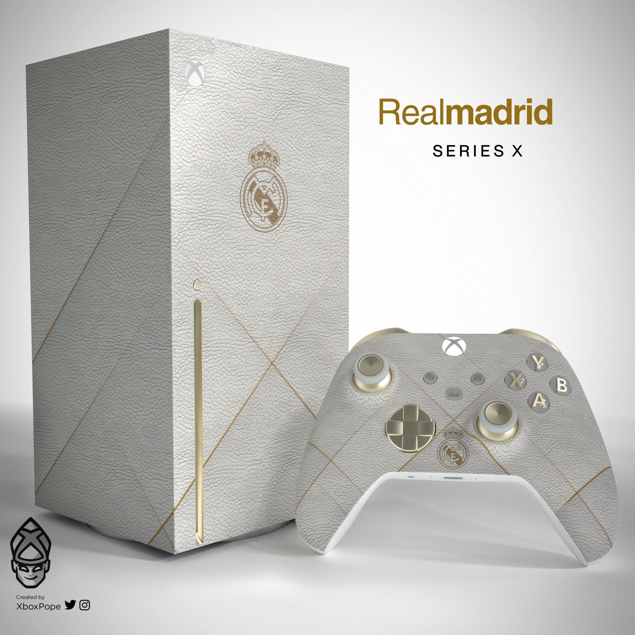 ¿Xbox Series X edición Real Madrid o Barça? Son fanarts, pero ganarían ...