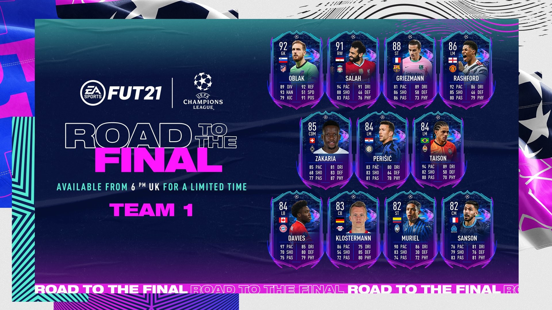 FUT 21: Este es el primer equip de Road To The Final 1 (RTTF), el nuevo ...