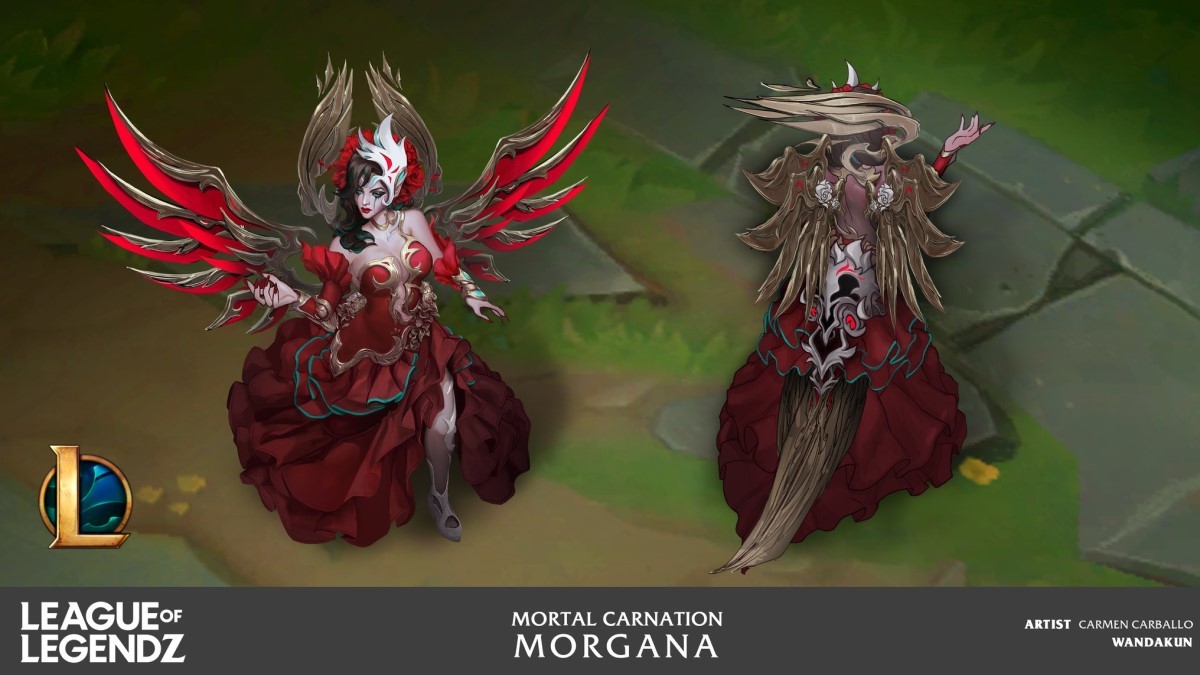 LoL: Una impresionante skin de Morgana creada por una artista ilusiona a la comunidad - Millenium