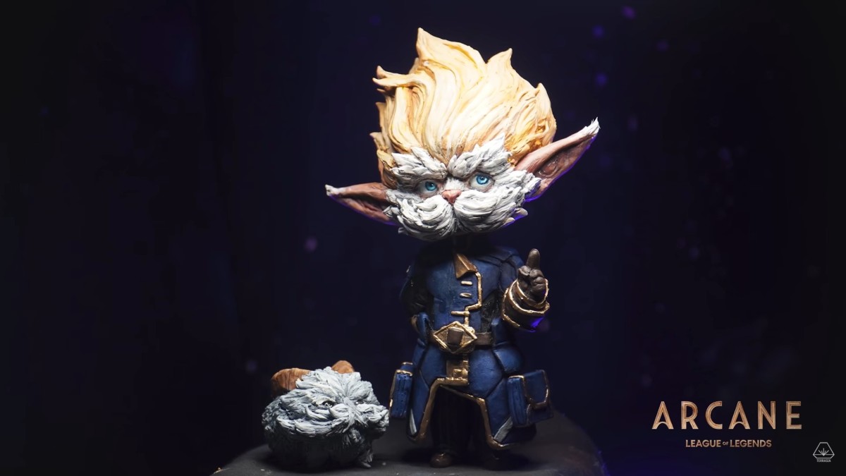 LoL - Un fan de Arcane crea una impresionante escultura de Heimerdinger ...