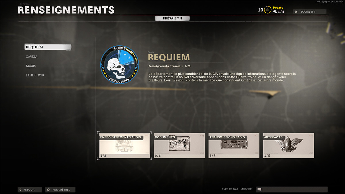 Black Ops Cold War: Dónde encontrar todas las informaciones de Requiem ...