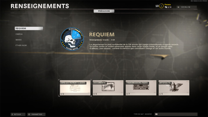 Black Ops Cold War: Dónde encontrar todas las informaciones de Requiem ...