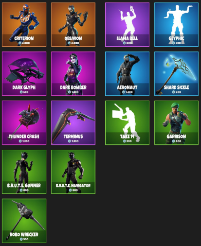 Fortnite: Tienda del 21 de noviembre - Millenium