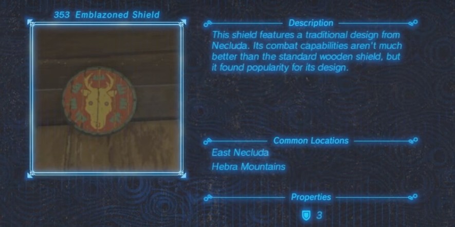 Escudos - Zelda BotW, todas las armas y escudos - Millenium