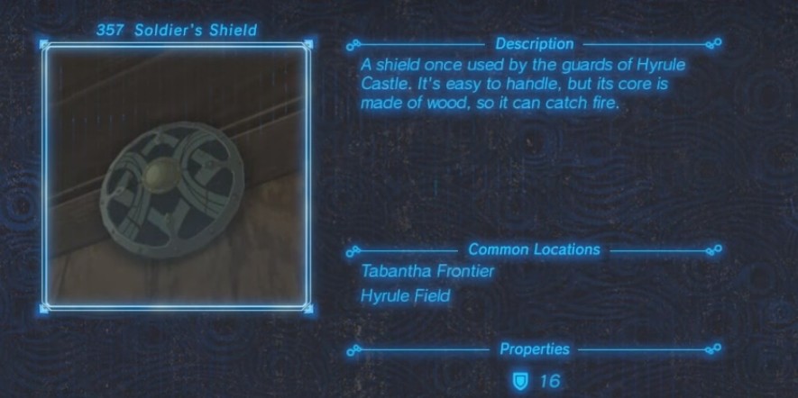 Escudos - Zelda BotW, todas las armas y escudos - Millenium