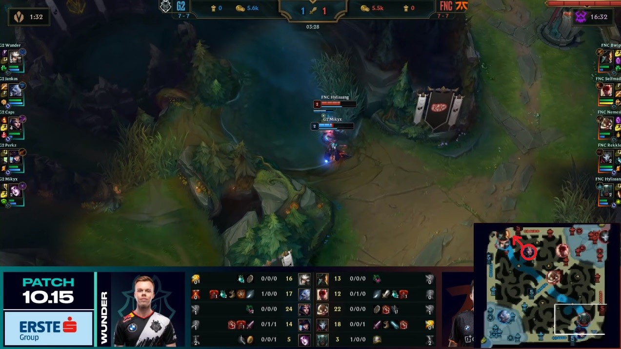 LoL - LEC: Caps, el falso 9 del G2 Esports de Grabbz Guardiola - Millenium