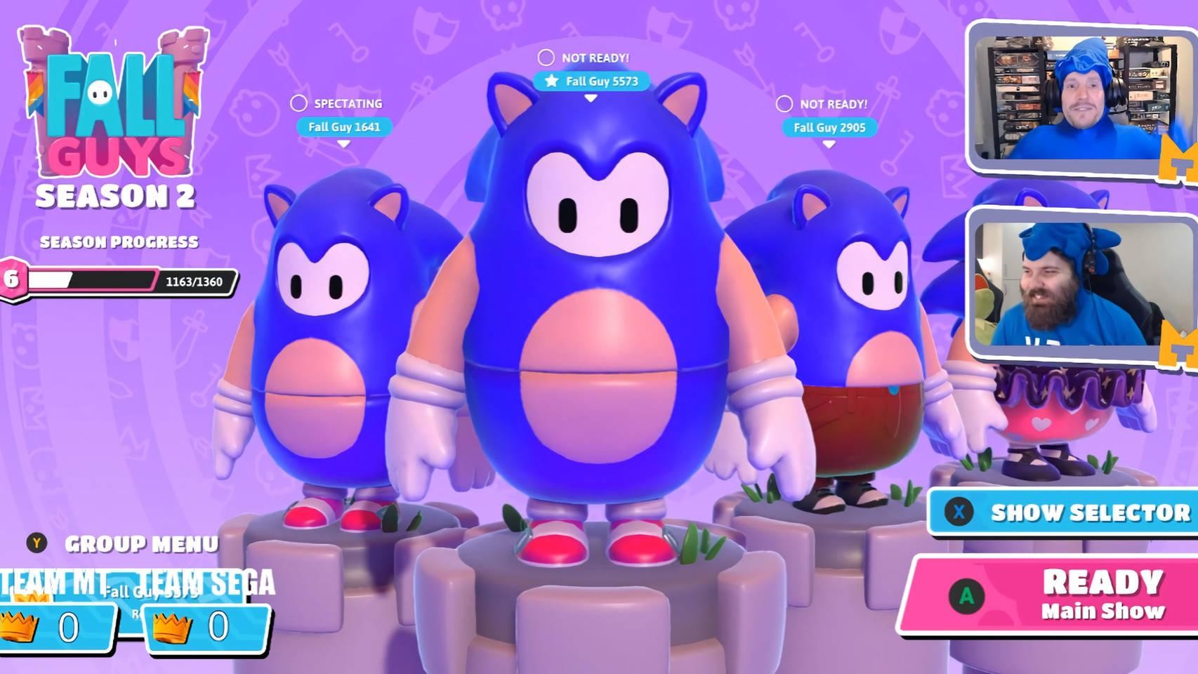 Fall Guys recibe un traje de Sonic y se convierte en el mejor juego de ...