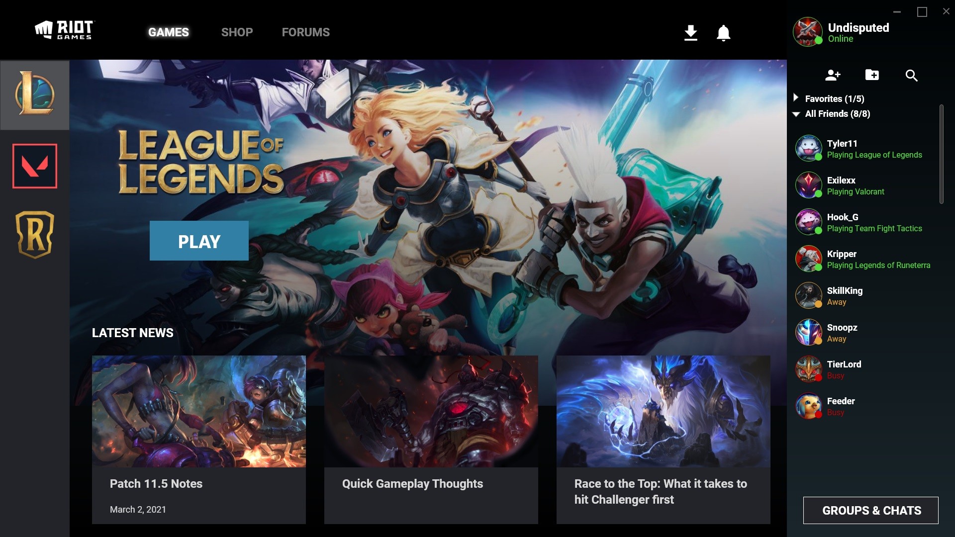 LoL: Así se ve la aplicación diseñada por un fan que todos piden a Riot ...