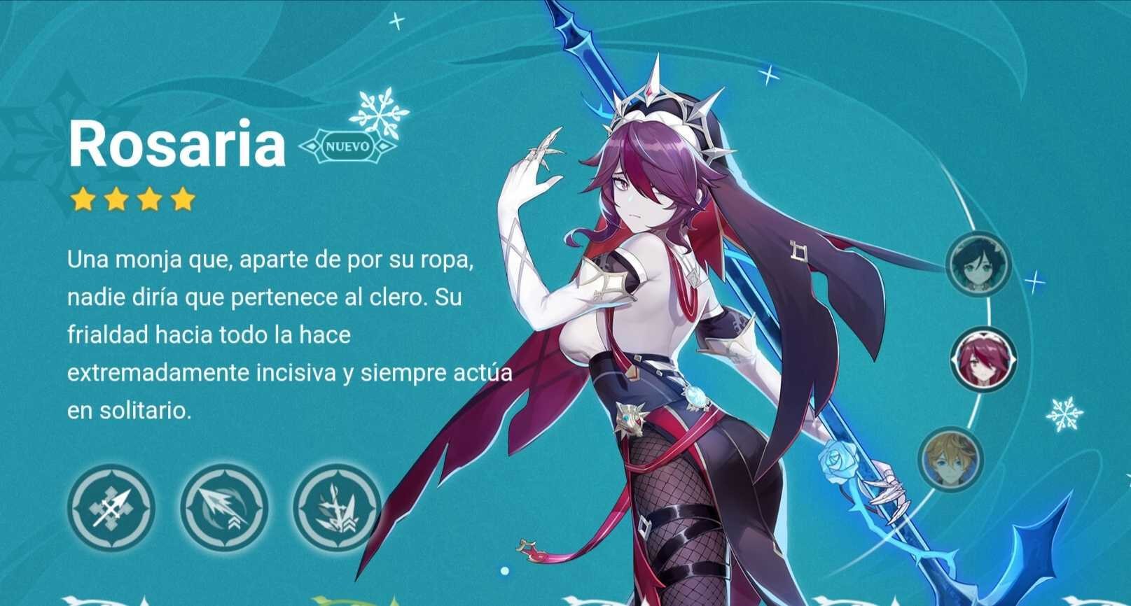 Genshin Impact: ¡Rosaria llega en la actualización de la versión 1.4, y ...