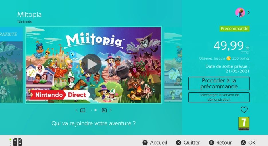 La demo gratis de Miitopia ya está disponible en Nintendo eShop - Millenium