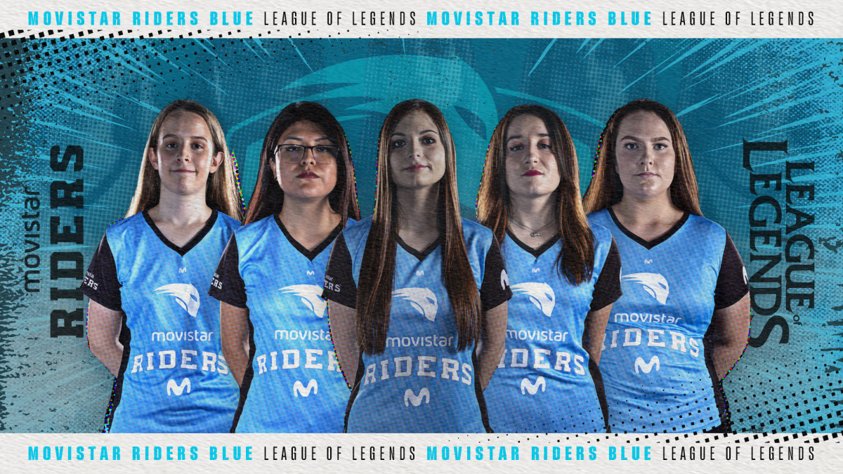 LoL: Movistar Riders presenta Movistar Riders Blue, su equipo femenino ...