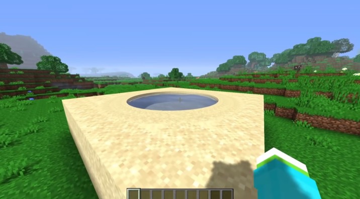 Minecraft: ¿Se puede hacer un círculo con cubos cuadrados? Sí, pero ...