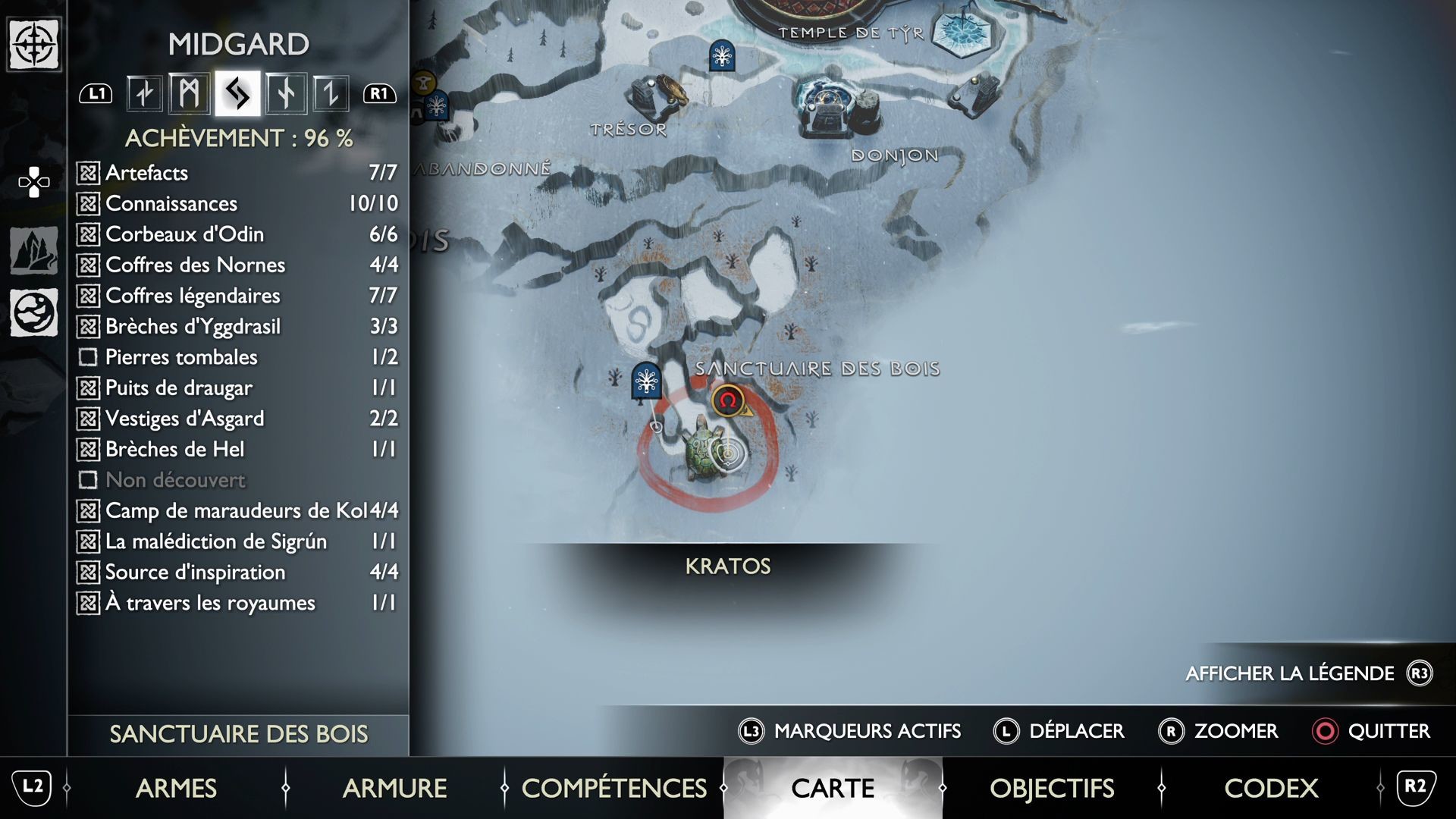 God of War Ragnarok - Nueve reinos en flor: ¿Dónde encontrar todas las ...