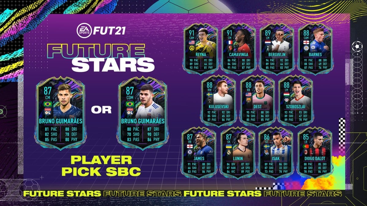 Fifa 21 La Mejor Solución Al Sbc De Bruno Guimaraes Future Stars En
