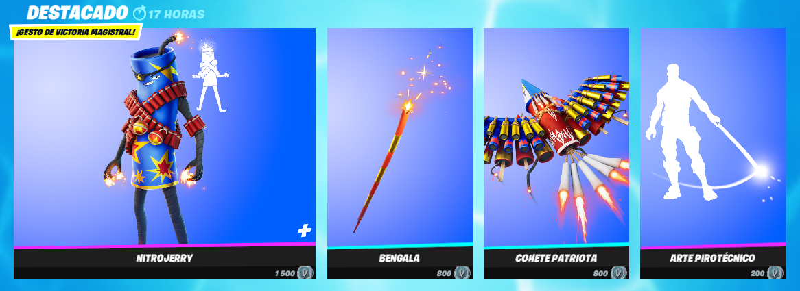 Fortnite: La skin de NitroJerry está disponible en la tienda del 4 de ...
