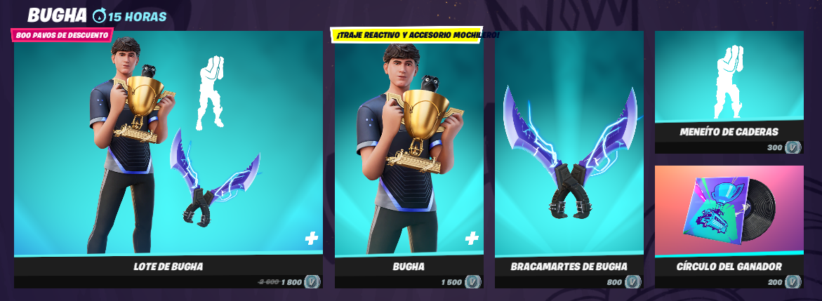 Fortnite: La skin y cosméticos de Bugha están disponibles en la tienda ...