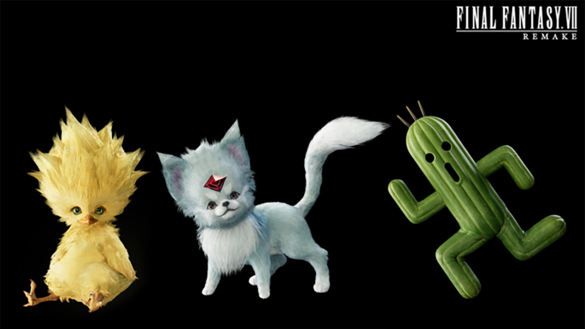 Final Fantasy 7 Remake: Las invocaciones de Chocobo, Cactilio y Rubí en ...