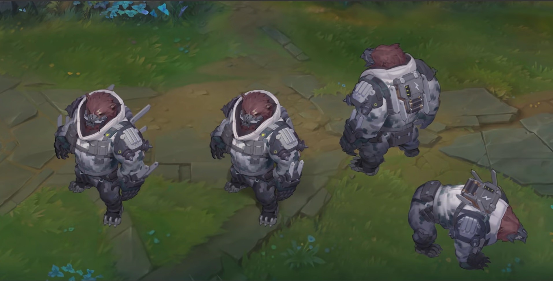 LoL: Así son todas las skins del rework de Volibear actualizadas ...
