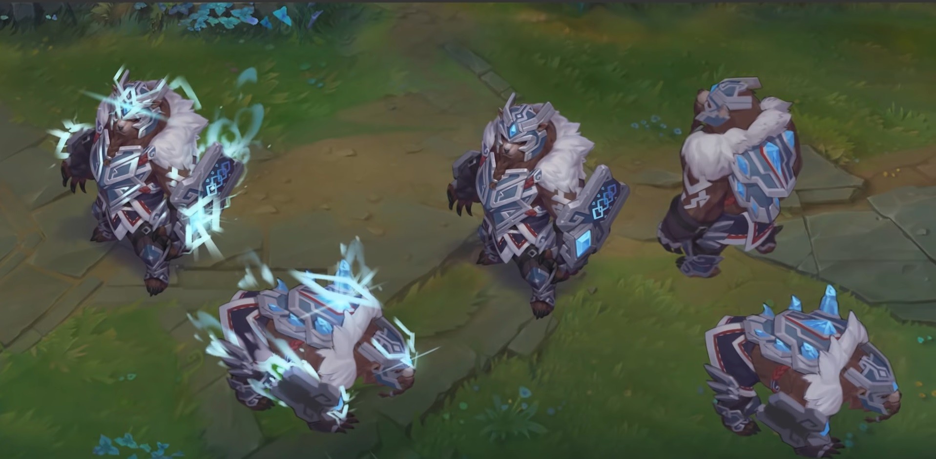 LoL: Así son todas las skins del rework de Volibear actualizadas ...