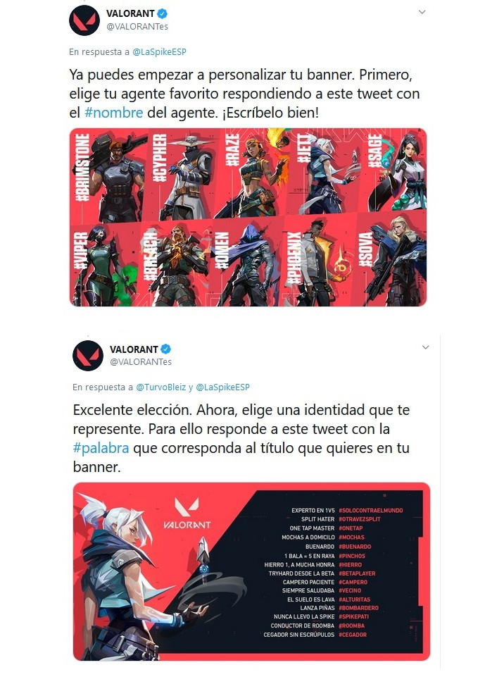 VALORANT: Así puedes conseguir un banner personalizado gratis para ...