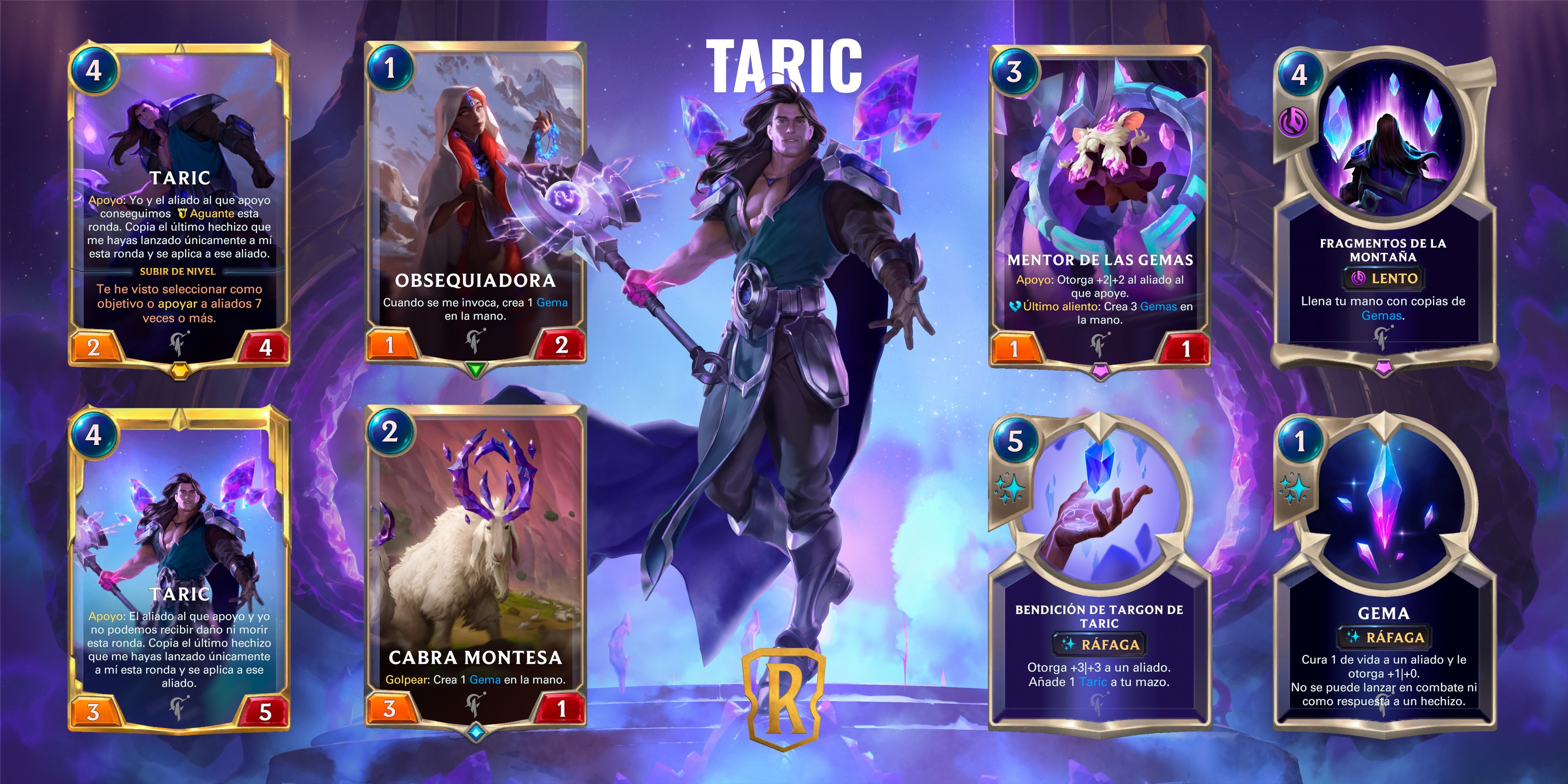 LoR - Llamada de la Montaña: Taric llega para hacer invulnerables a sus ...