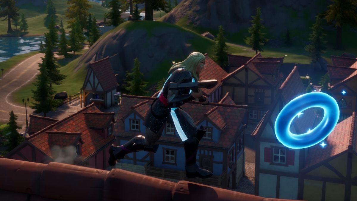 Fortnite: Reúne los círculos flotantes en Campo Calígine, desafío de la ...