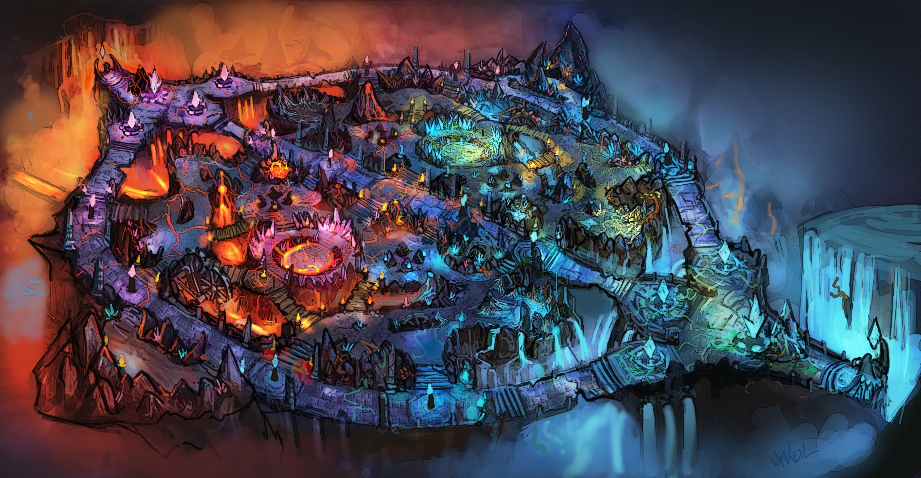 LoL: Así era el mapa revolucionario que asustó a Riot. Más grande y ...